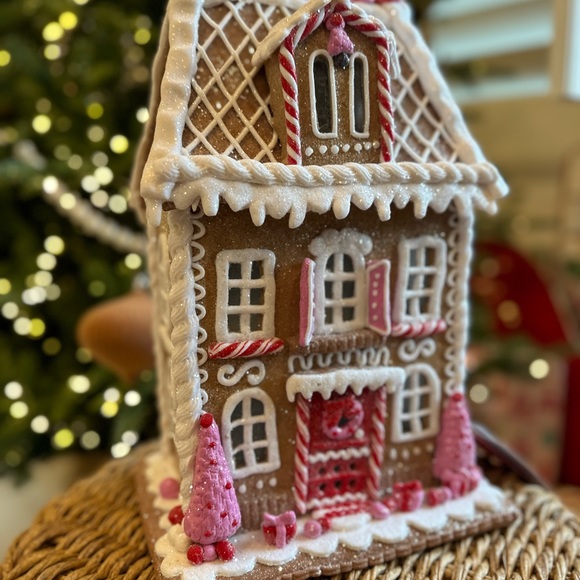 Holiday | Gingerbread House Glitter Glam Village Christmas Holiday ...